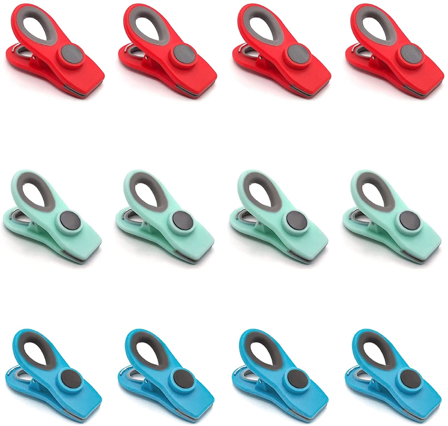 Chip Bag Clip, Magnetic Food Clips, Kitchen Clips for Fridge Snack Bags ...