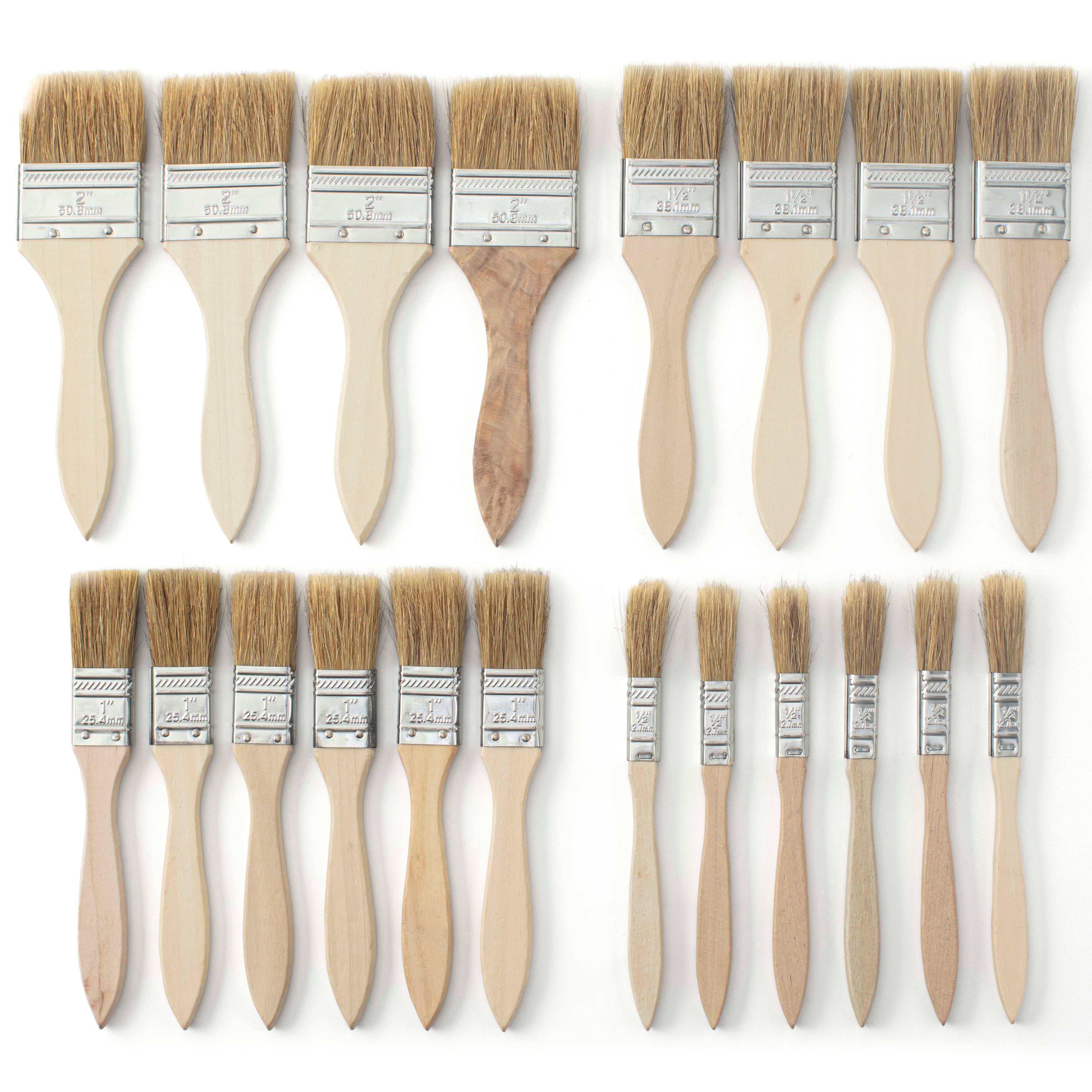Chip Brush 20 Piece Value Pack by Craft Smart® - Walmart.com