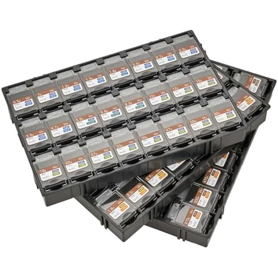 Chip Capacitor Design Kit,EIA 0402 Size,0.5pF-10uF Capacitance,72 ...