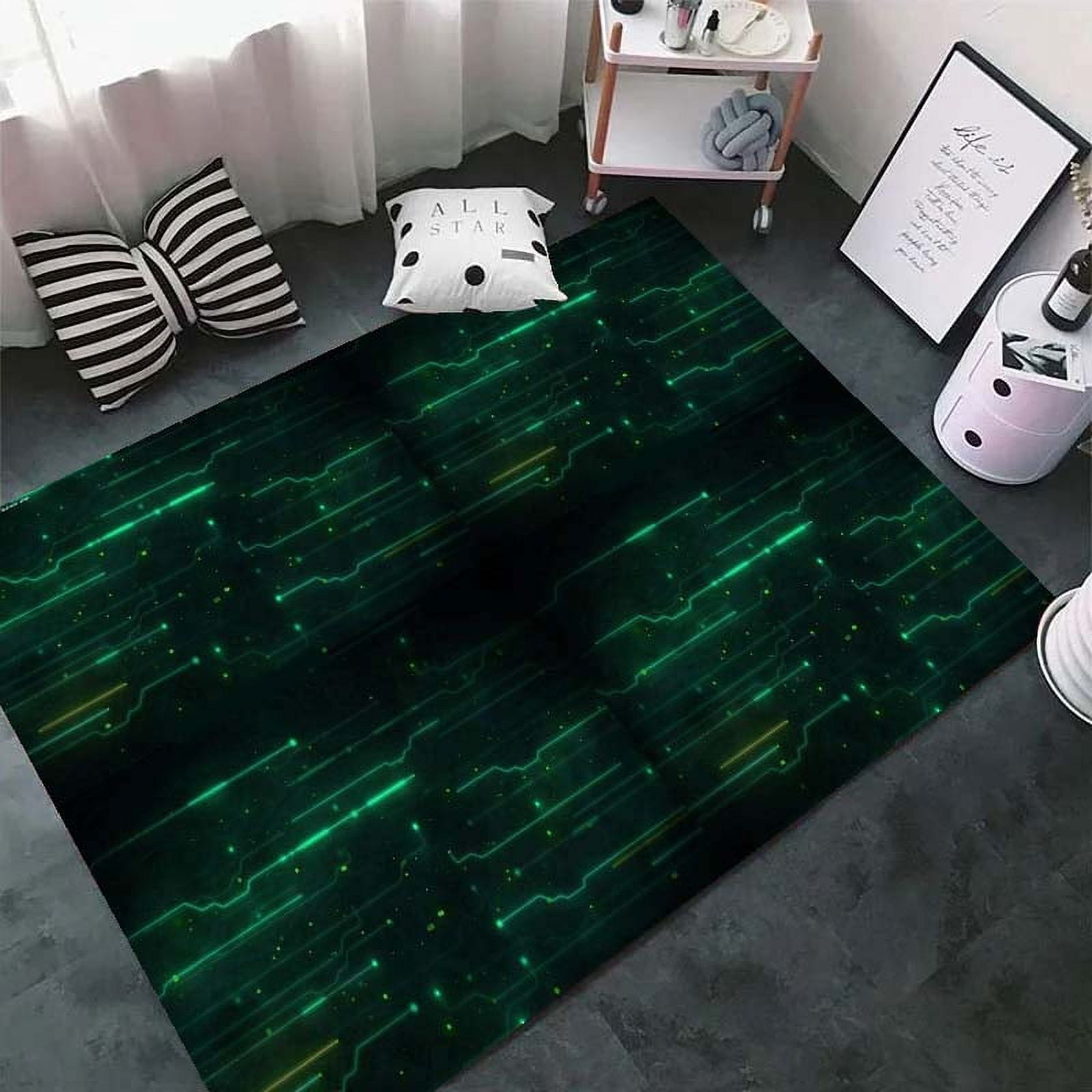 Chip Circuit Board Circuit Card Area Rugs for Living Room Bedroom ...