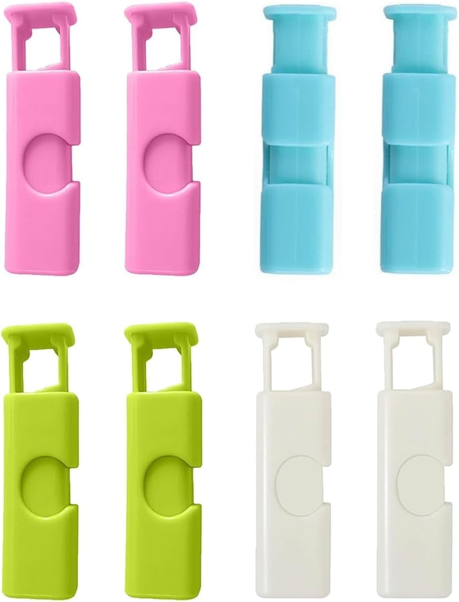 Chip Clips,Bag Clips for Food,Easy to Use Bread Bag Clip (Mixed, 8Pcs ...