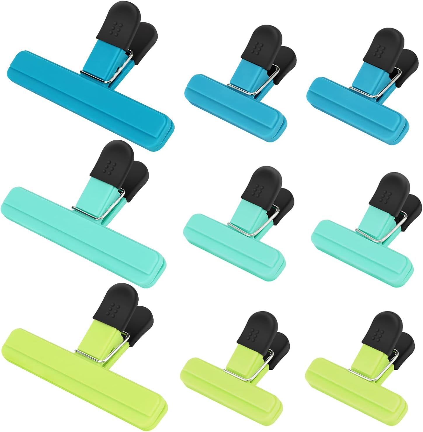 Chip Clips, Food Clips, Upgrade Wide Open Bag Clips for Food Storage ...