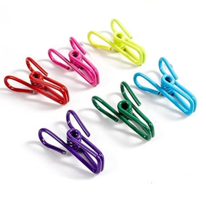 Chip Clips, Utility PVC-Coated Steel Clip for Food Package, Chips Bag ...