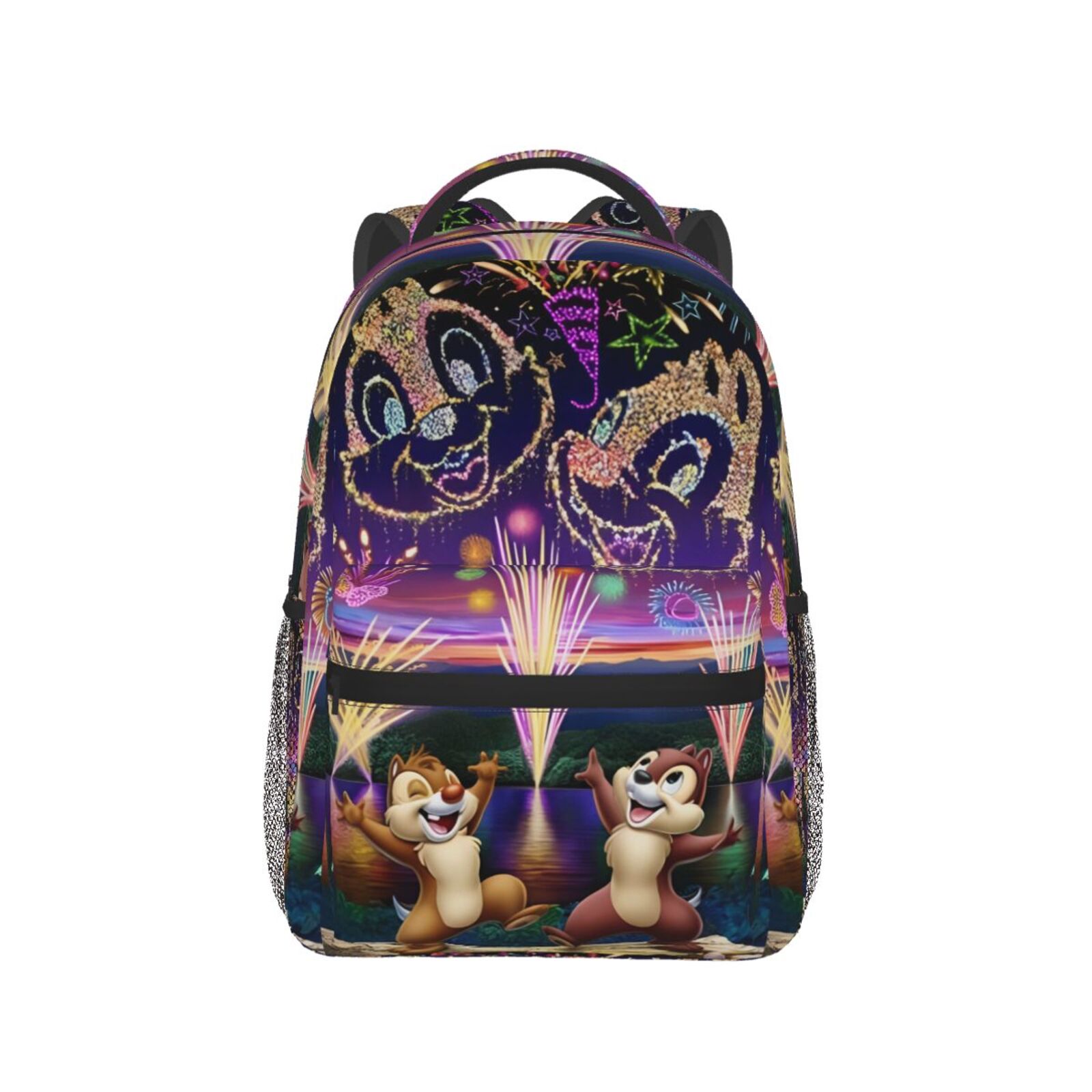 Chip And Dale Dale Watch fireworks Travel Backpack,Carry On Backpack ...