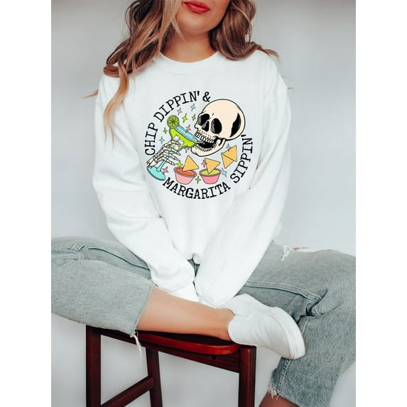 Chip Dipping And Margarita Sippin T-Shirt - Walmart.com