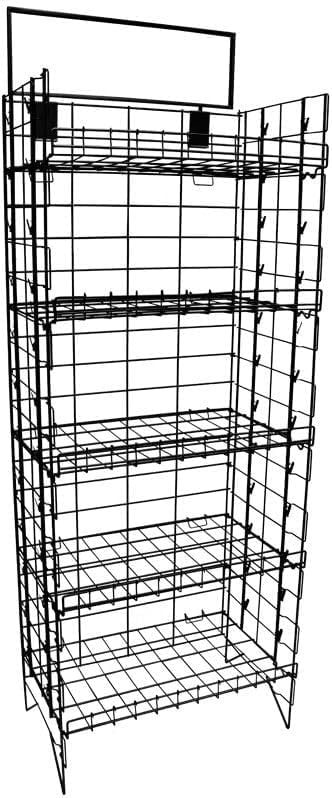 Chip Display Rack, Concession Stand Commercial Grade Metal, 5 ...