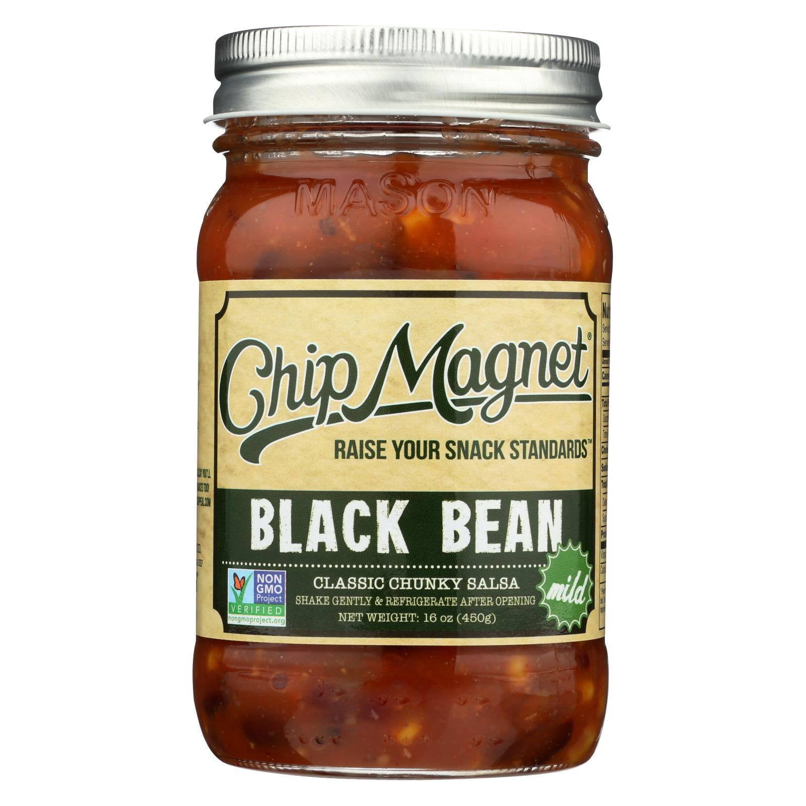 Chip Magnet Salsa Sauce Appeal - Salsa - Black Bean - Case of 6 - 16 oz ...