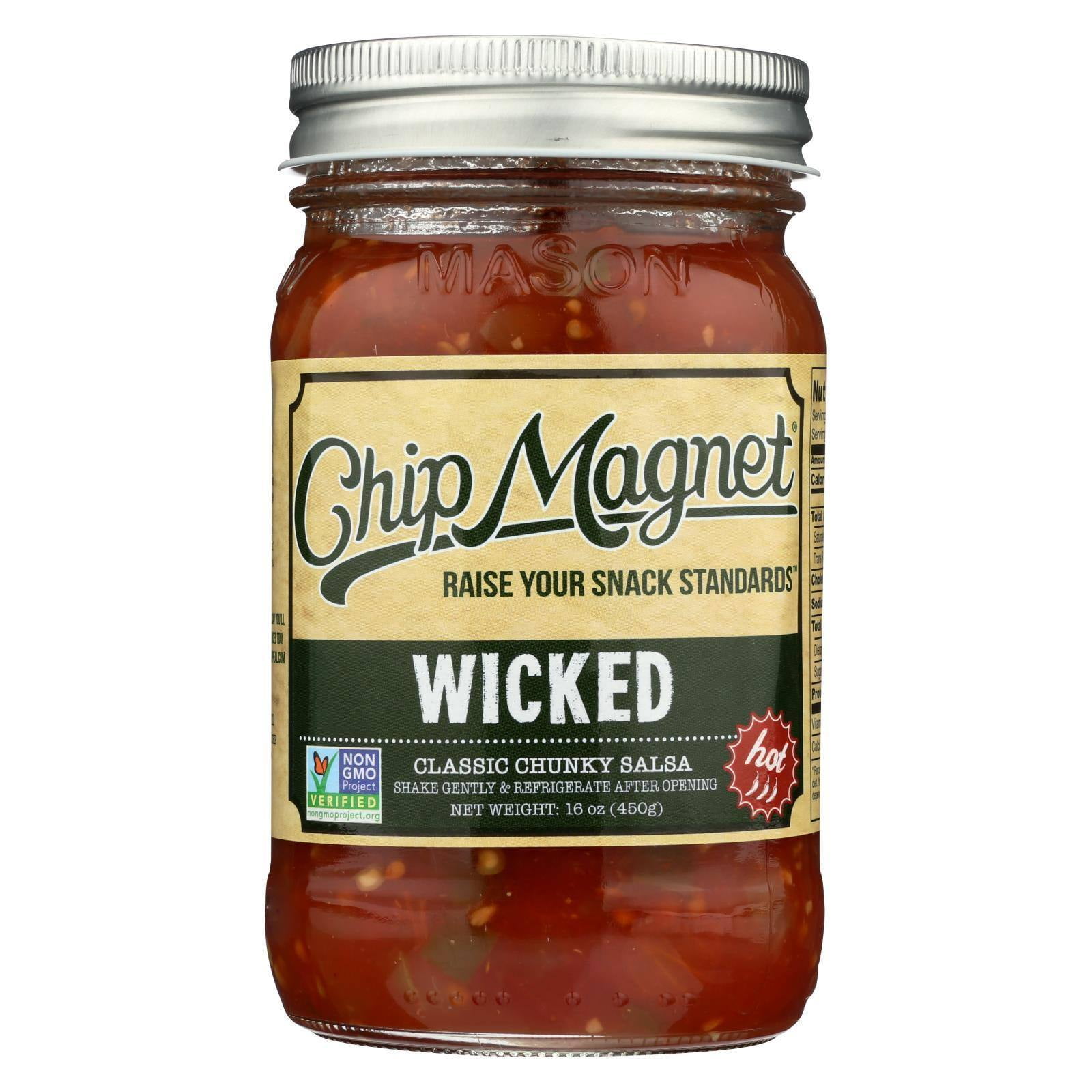 Chip Magnet Salsa Sauce Appeal - Salsa - Wickedly Delicious - Case of 6 ...
