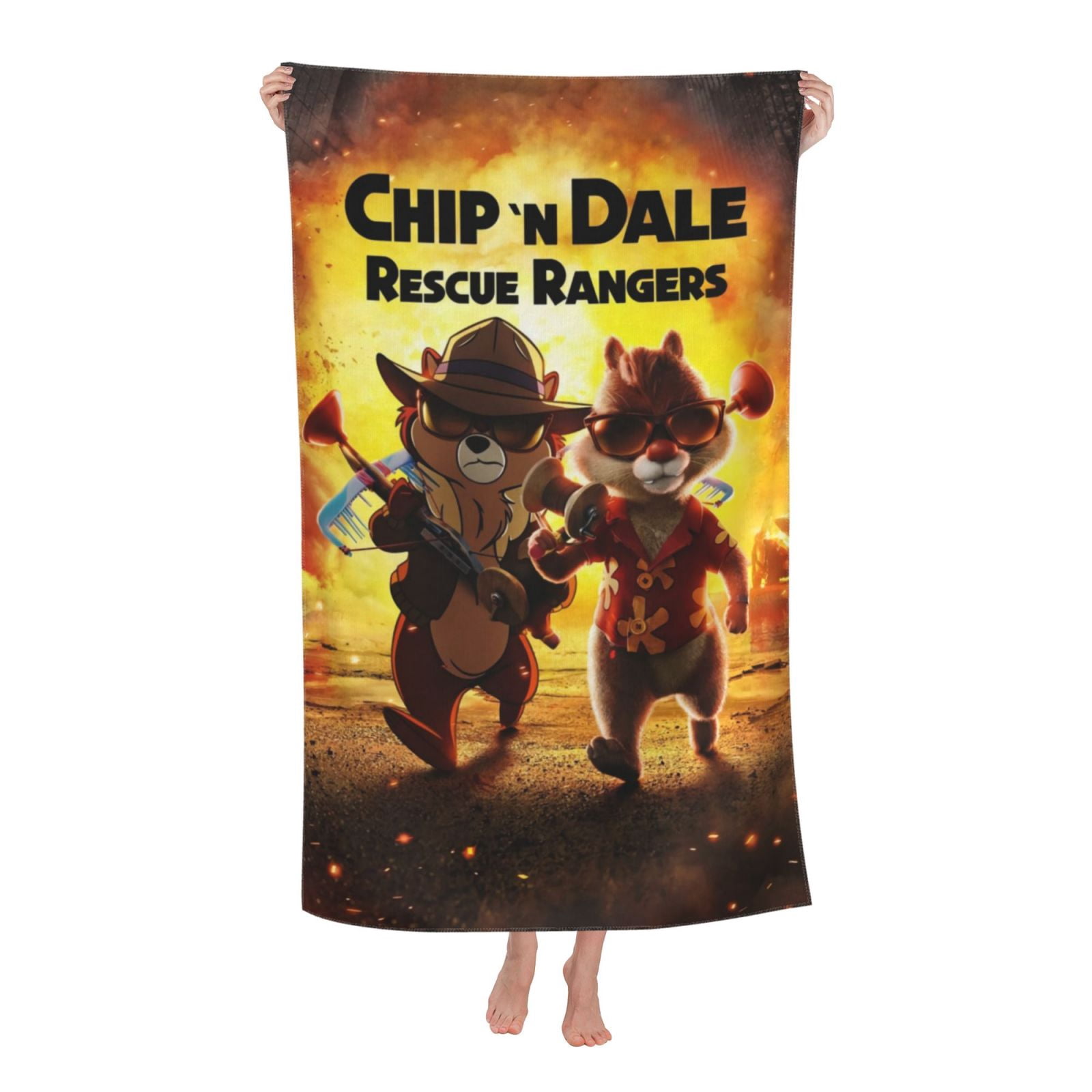 Chip 'N Dale Rescue Rangers Bath Towels for Kids Adults,Chip 'N Dale ...