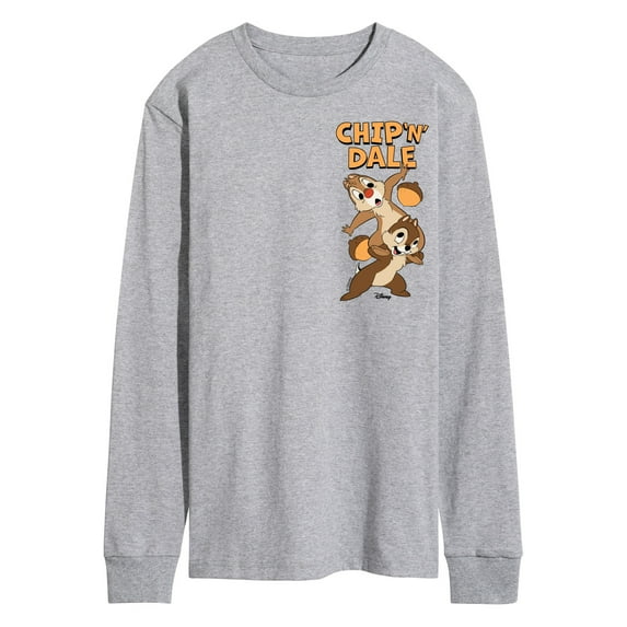 Chip N' Dale Rescue Rangers - Chip Dale - Men's Long Sleeve Graphic T ...