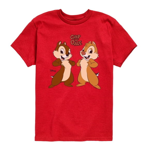 Chip N' Dale Rescue Rangers - Chip Dale Smiles - Youth Boys Short ...