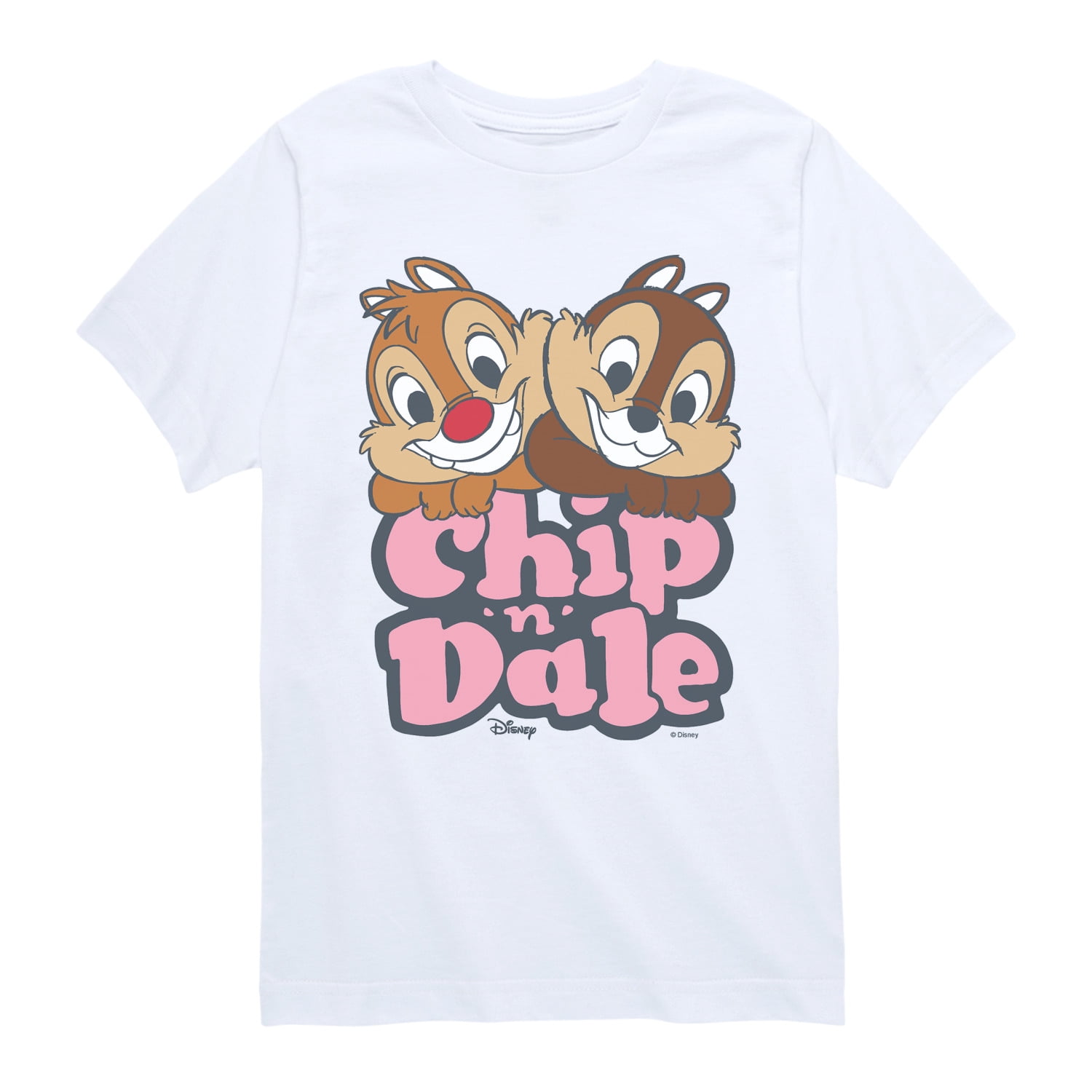 Chip N' Dale Rescue Rangers - Chip Dale Stacked Names - Youth Boys ...
