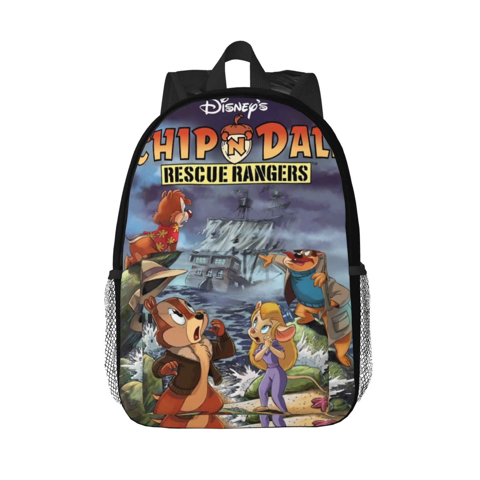 Chip 'N Dale Rescue Rangers Group Shot Poster Backpack for Men and ...