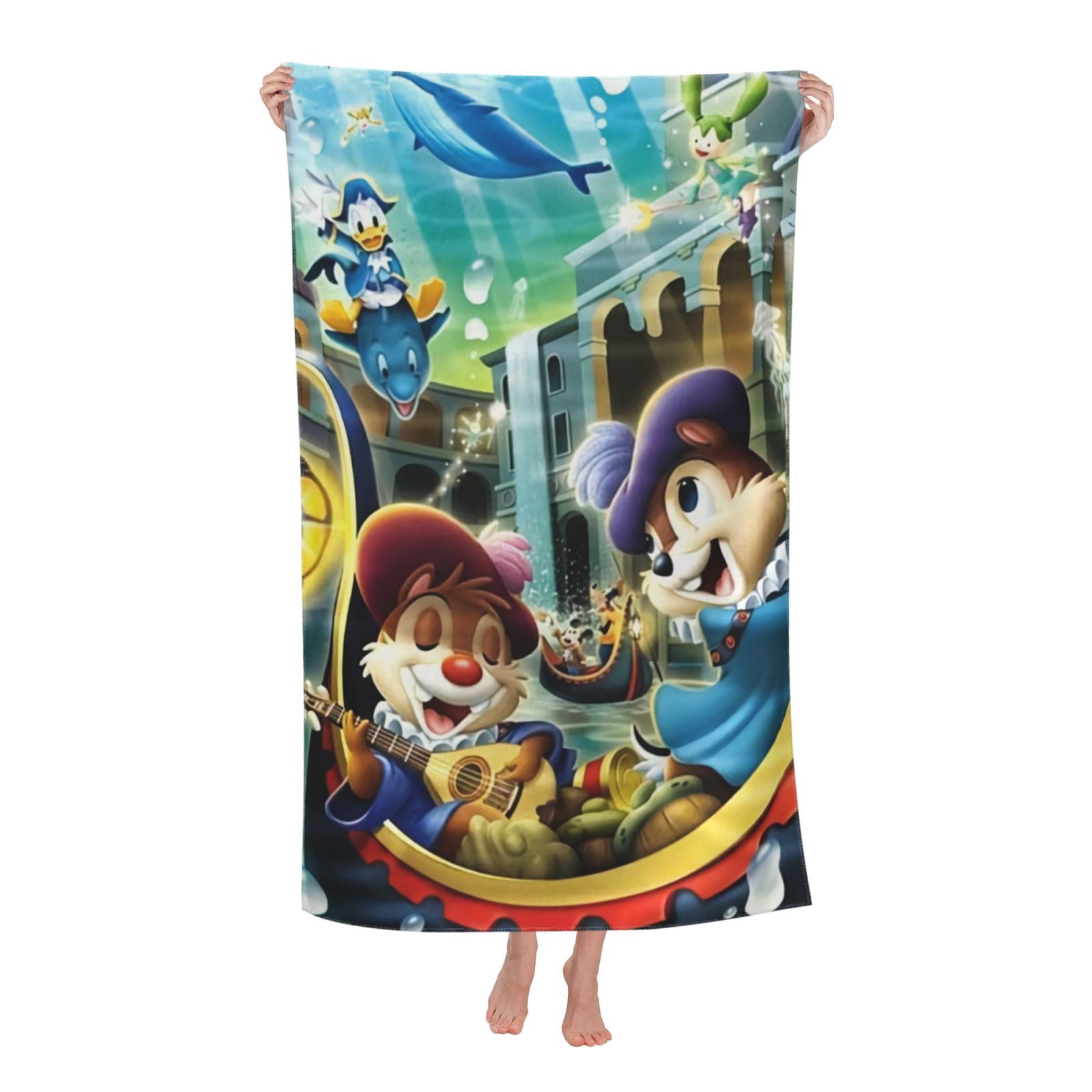 Chip 'N Dale Rescue Rangers Group Shot Poster Bath Towels for Kids and ...
