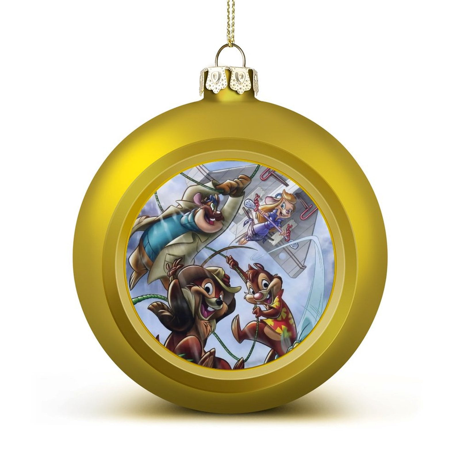 Chip 'N Dale Rescue Rangers Group Shot Poster Christmas Ornaments ...