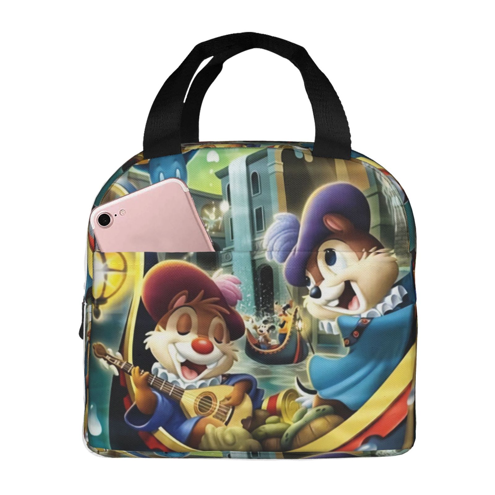 Chip 'N Dale Rescue Rangers Group Shot Poster Lunch Box for Men/Women ...