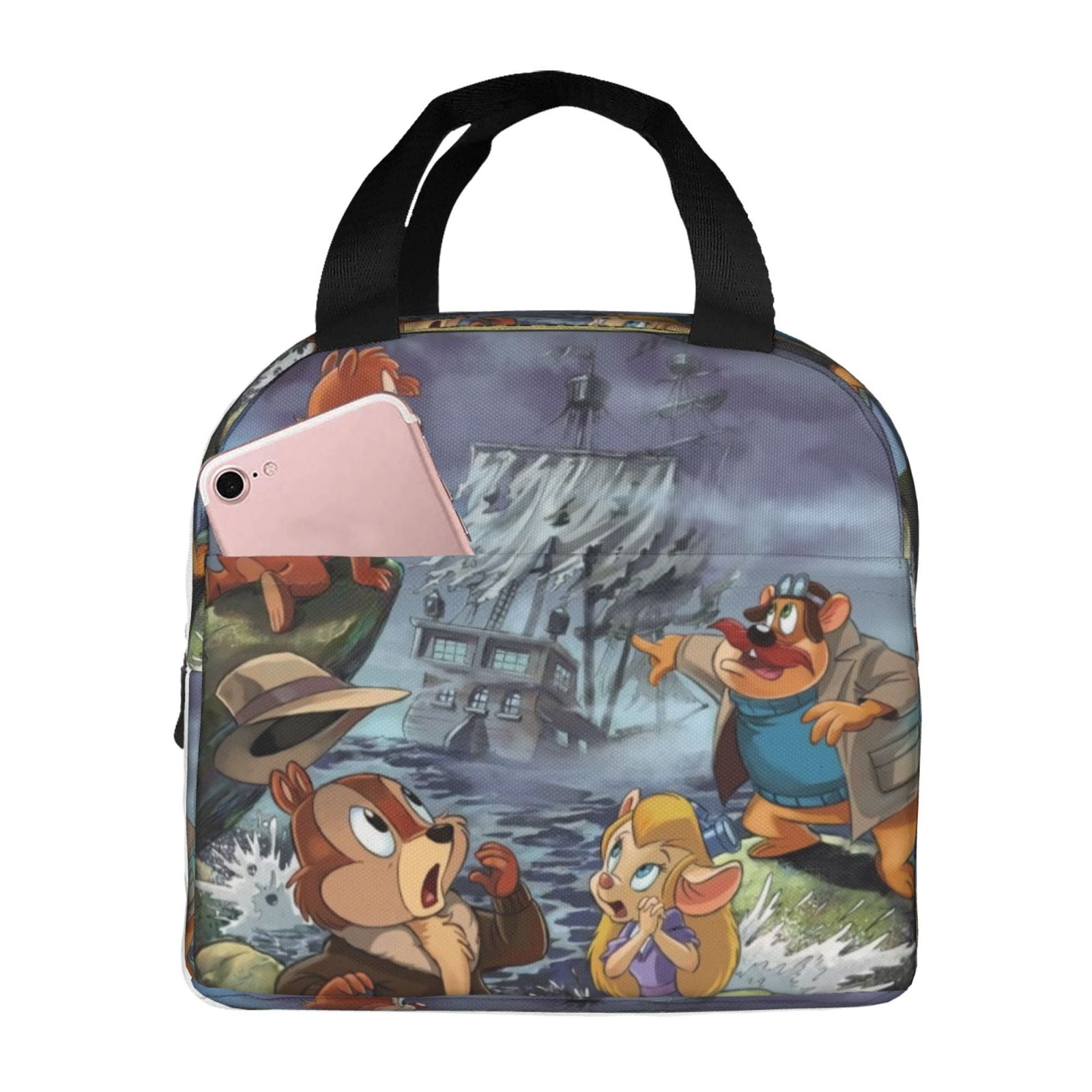Chip 'N Dale Rescue Rangers Group Shot Poster Lunch Box for Women Men ...