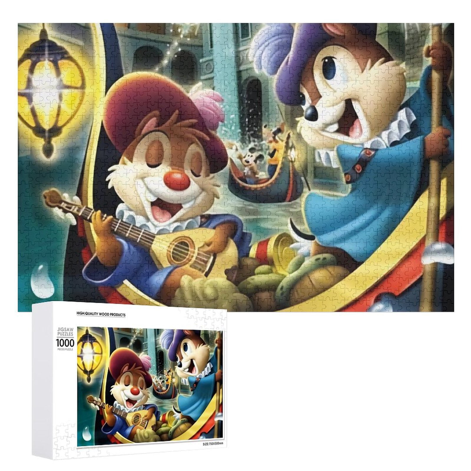 Chip 'N Dale Rescue Rangers Group Shot Poster Puzzles for Adults 1000 ...