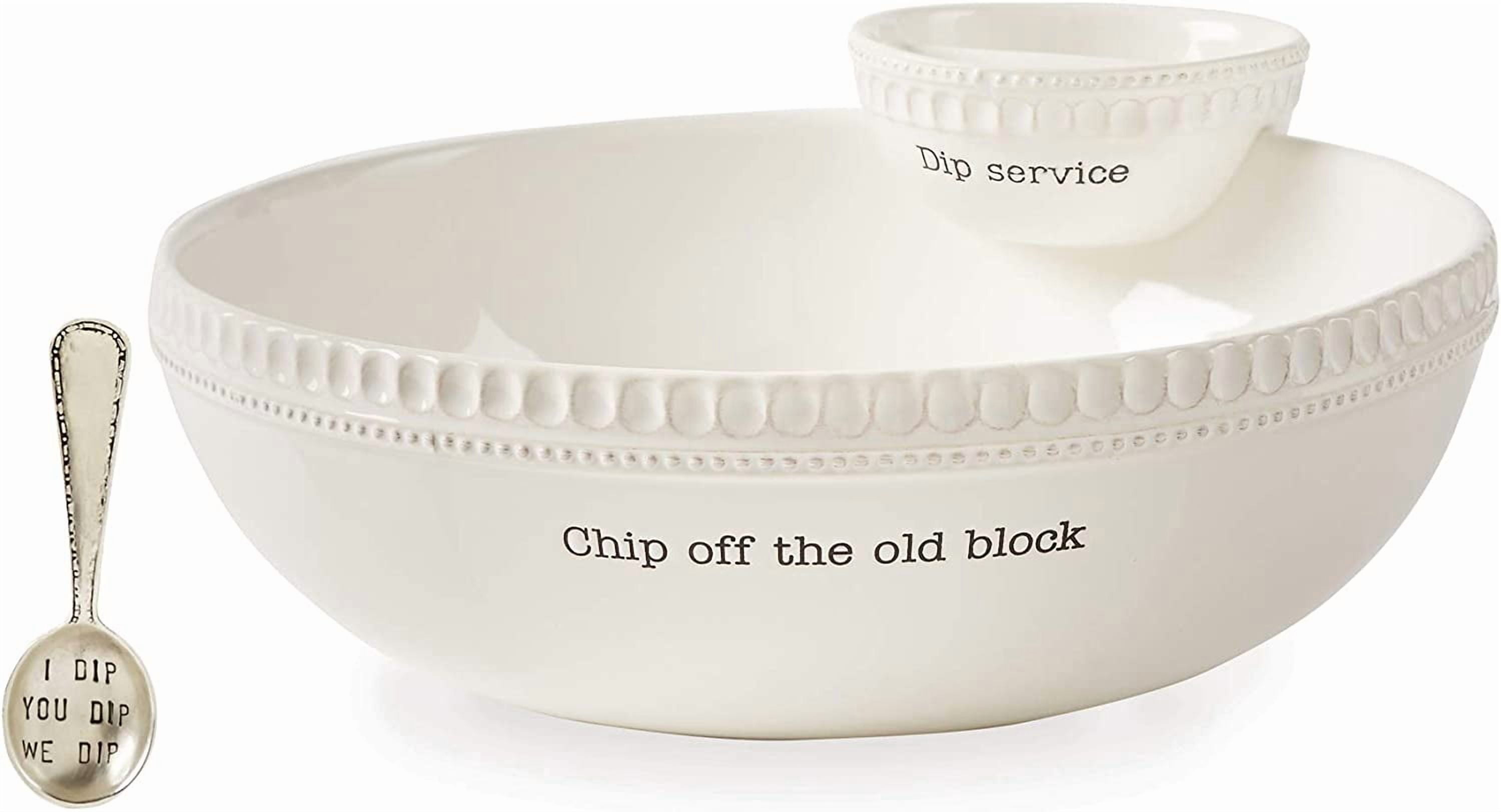 Chip Off the Old Block Stacked Chip and Dip Set - Walmart.com