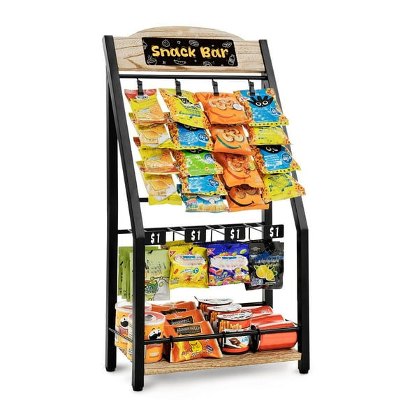 Shop Durable Chip Clip Racks and Snack Displays for Home and Retail