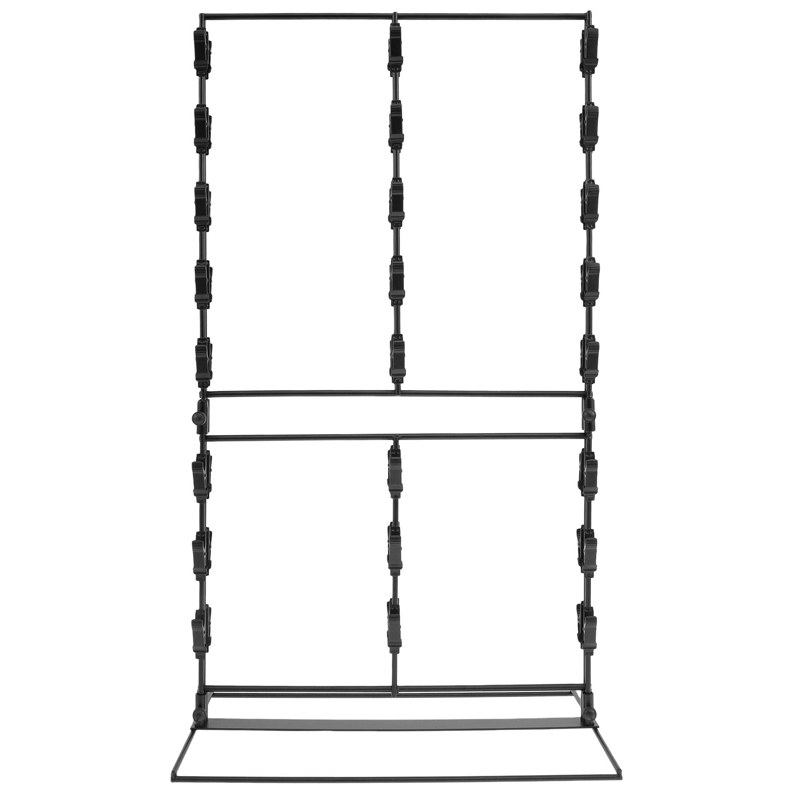 Chip Rack Display Stand Sturdy Iron Chip Display Rack with 48 Clips ...