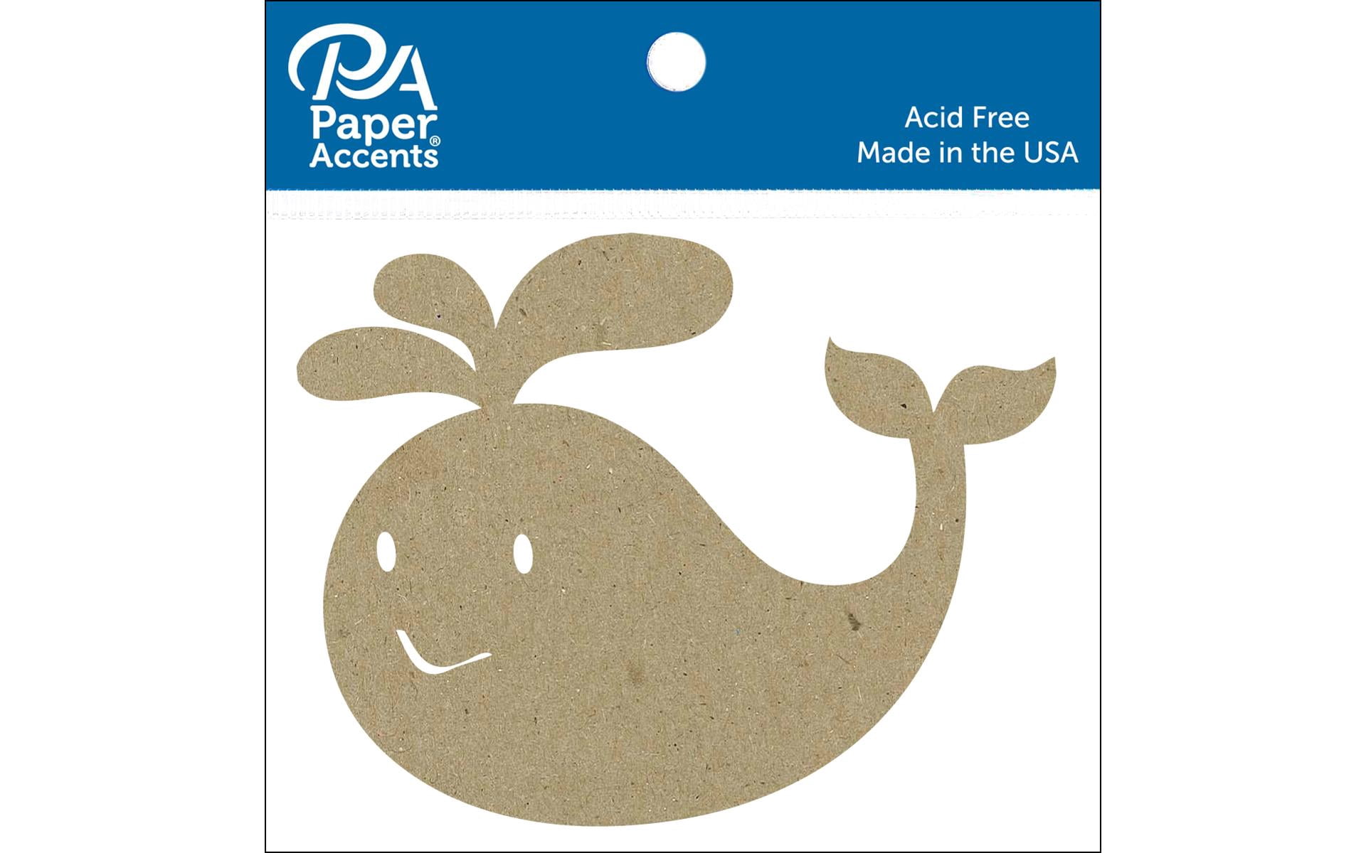 Chip Shape 6pc Whale Natural - Walmart.com