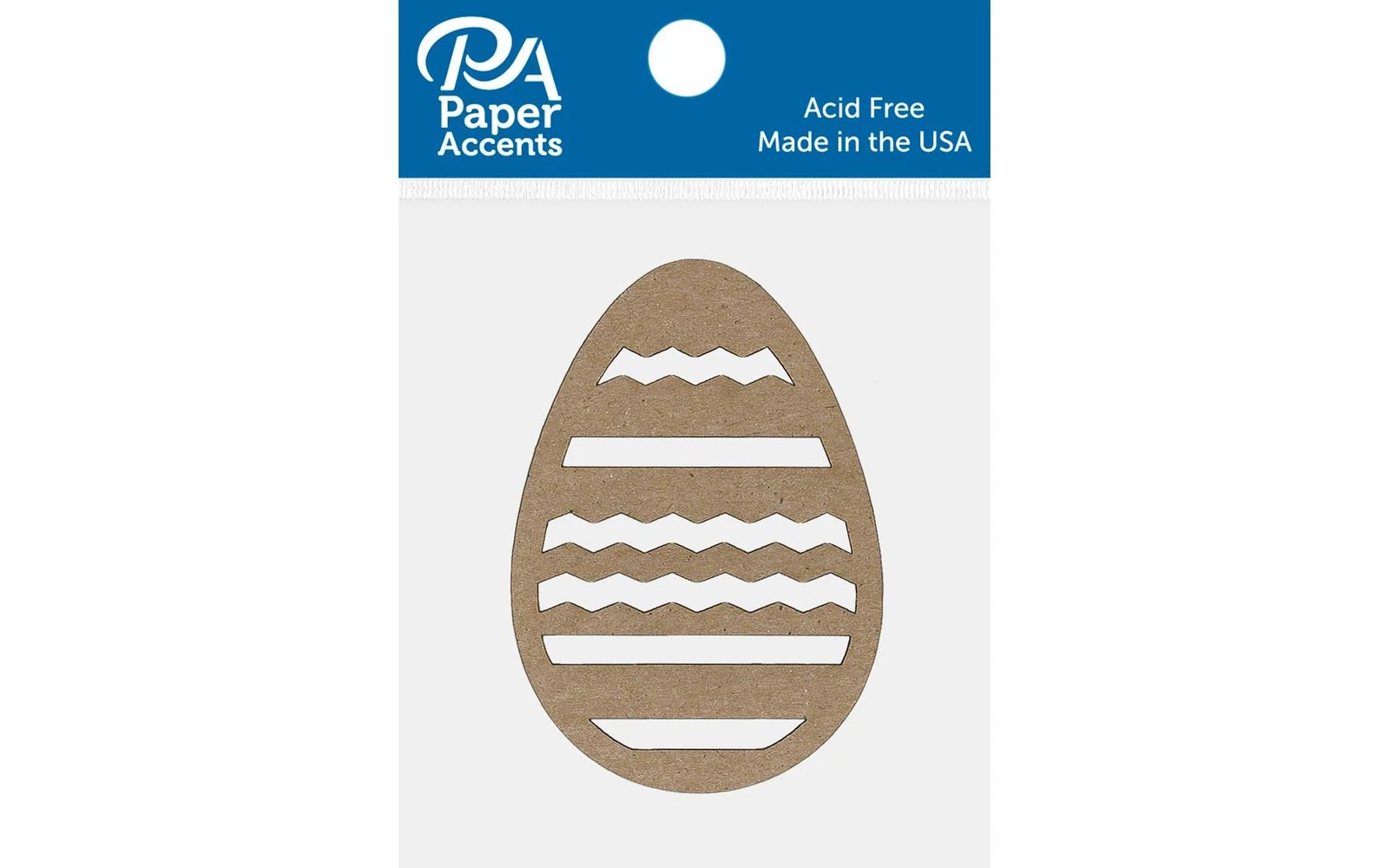 Chip Shape 8Pc Egg Zigzag Nat - Walmart.com