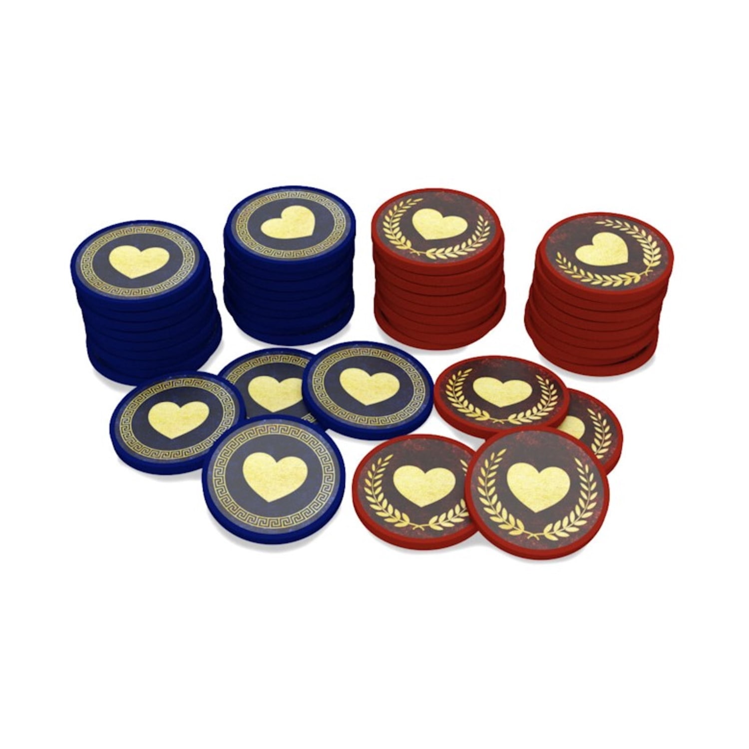 Chip Theory Games Hoplomachus Premium Health Chips (68) New - Walmart.com