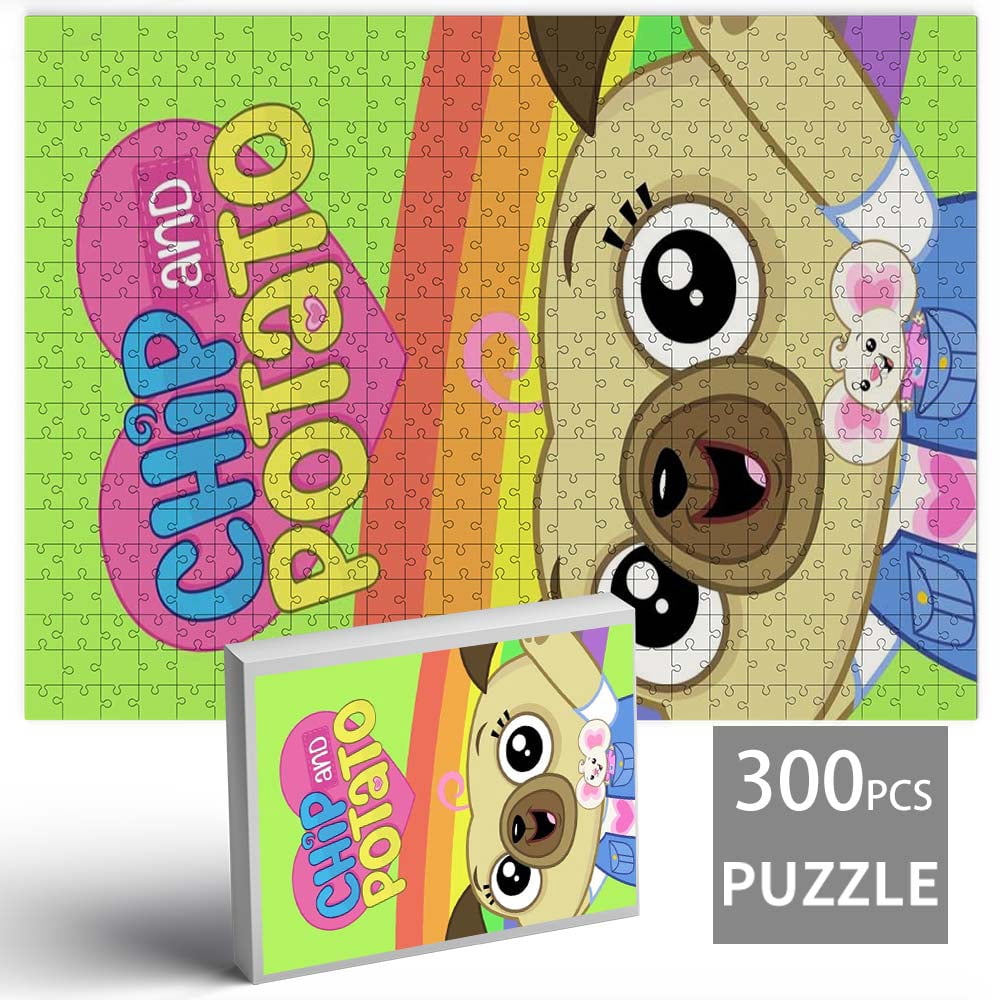 Chip and Potato Puzzles for Adults 300 Pieces Teens Jigsaw Challenging ...