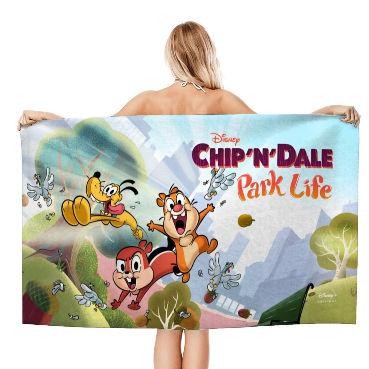 Chip 'n' Dale Park Life Gifts Beach Towel for Women Girl Birthday ...