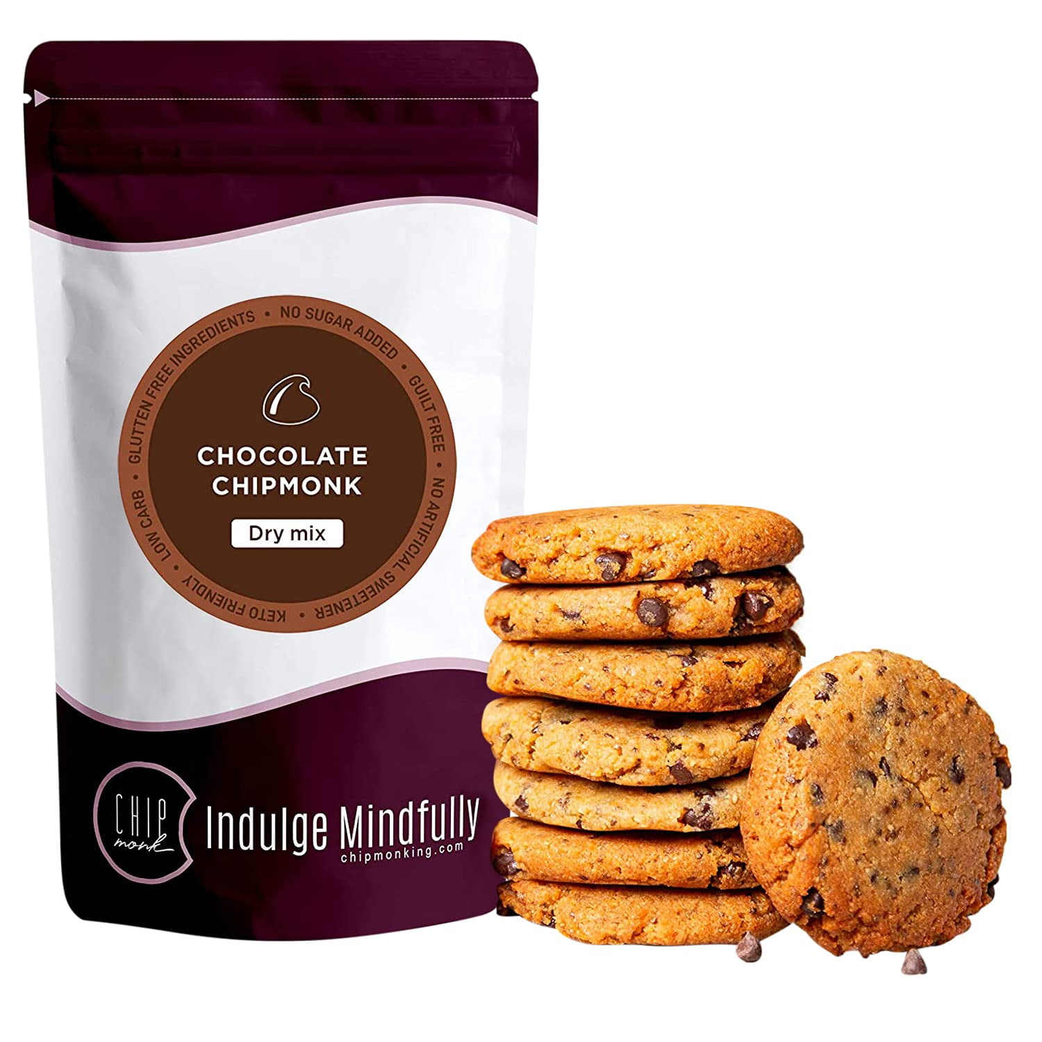 ChipMonk Cookie Mix - KEF16 Zero or Low Carb Snacks, Dessert, Cookies ...