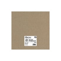 Chipboard 12x12 XL Heavy 32pt Natural 2pc - Walmart.com