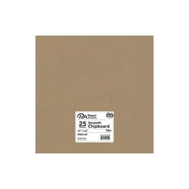 "Grafix Medium Weight Chipboard Sheets for Crafting, 12""X12"" Blank ...