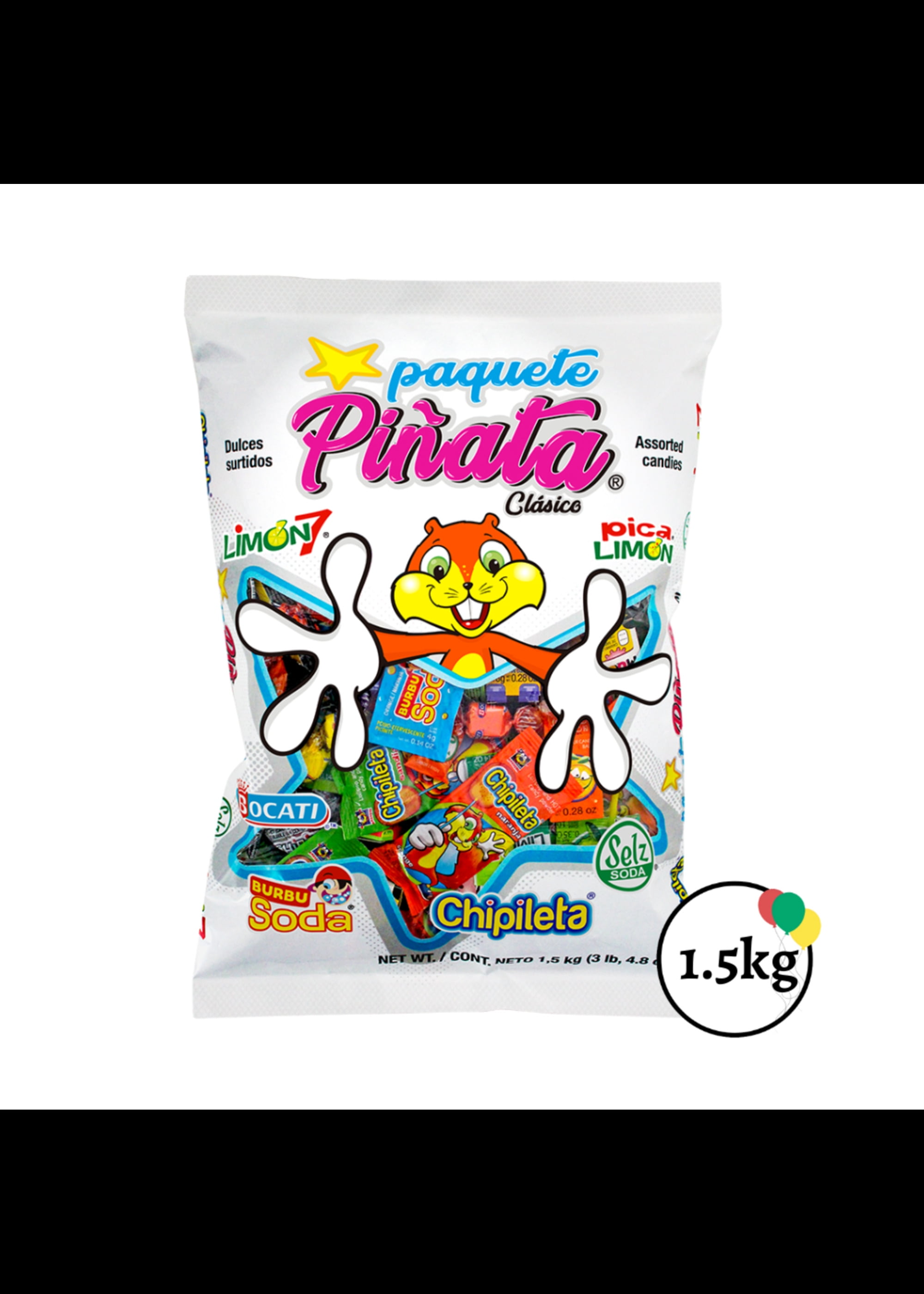 Chipileta Paquete Pinata Clasico - Walmart.com