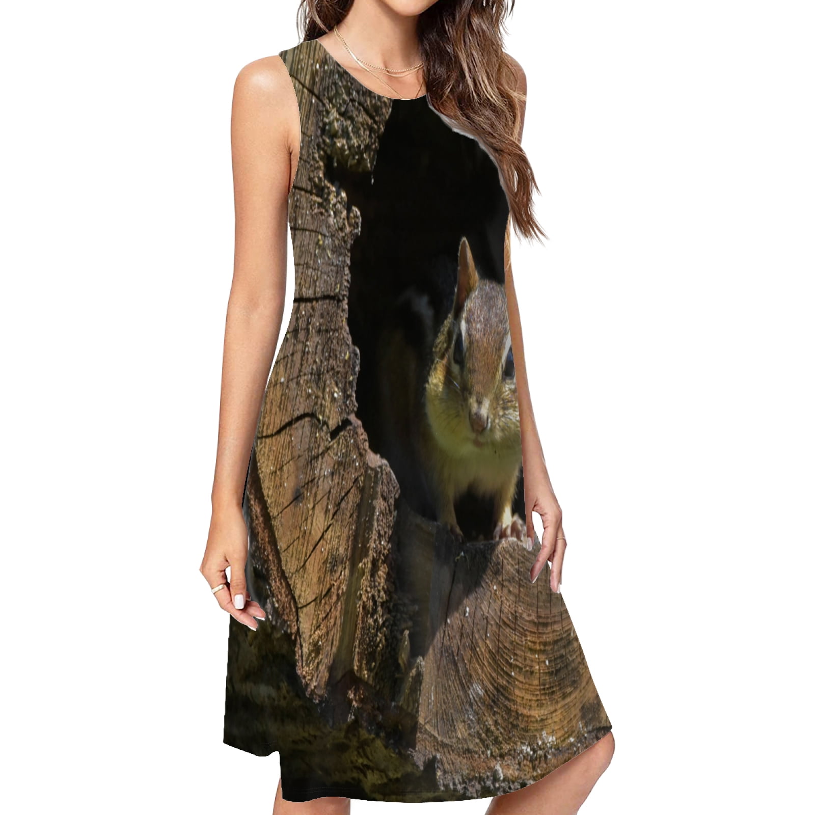 Chipmunk In The Tree Hole Dress Elegant Party Dresses Evening Dresses ...