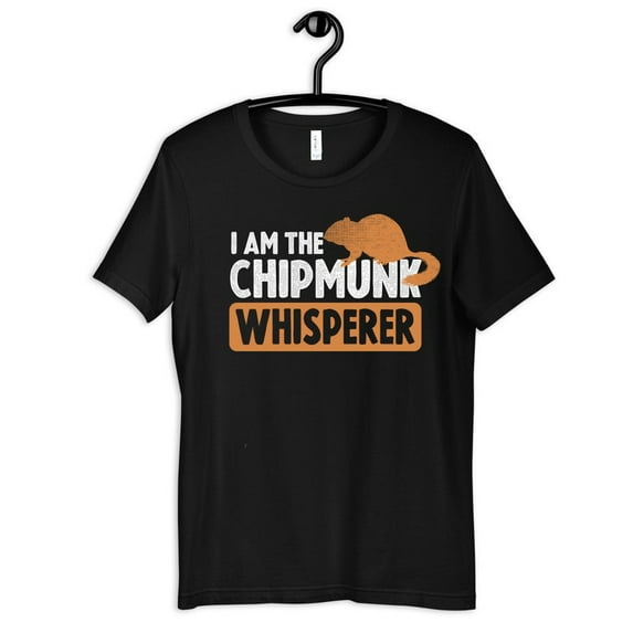 Chipmunk Whisperer Rodent Animal Nature Wildlife Cute Graphic T Shirt ...