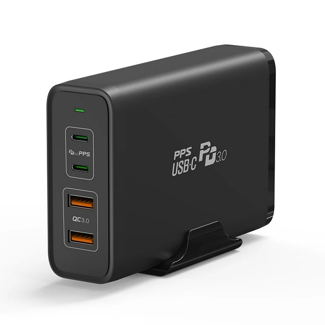 Chipofy 4-Port 245W USB-C Charger, GaN Pro PD 100W PPS 45W QC22.5W Super Fast Charging Station ...