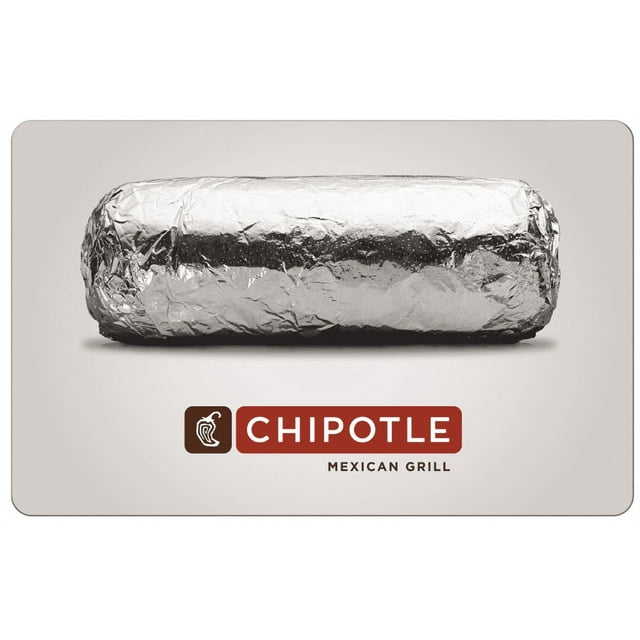 Chipotle $25 Gift Card - Walmart.com