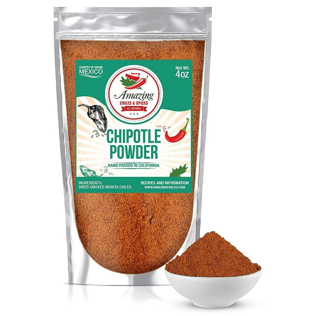Chipotle Chile Powder 4 oz – 100% Natural and Premium - Use For Meats ...