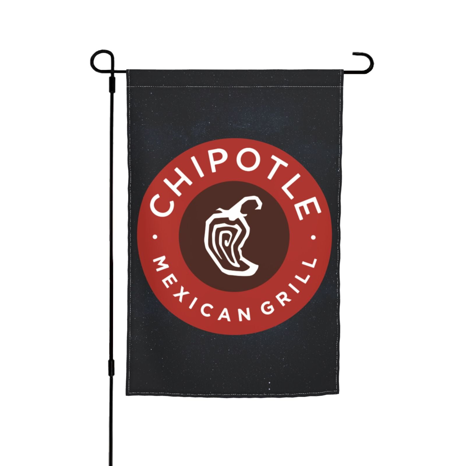 Chipotle Mexican Grill Garden Flag 12x18 Inch, Double Sided Outside ...