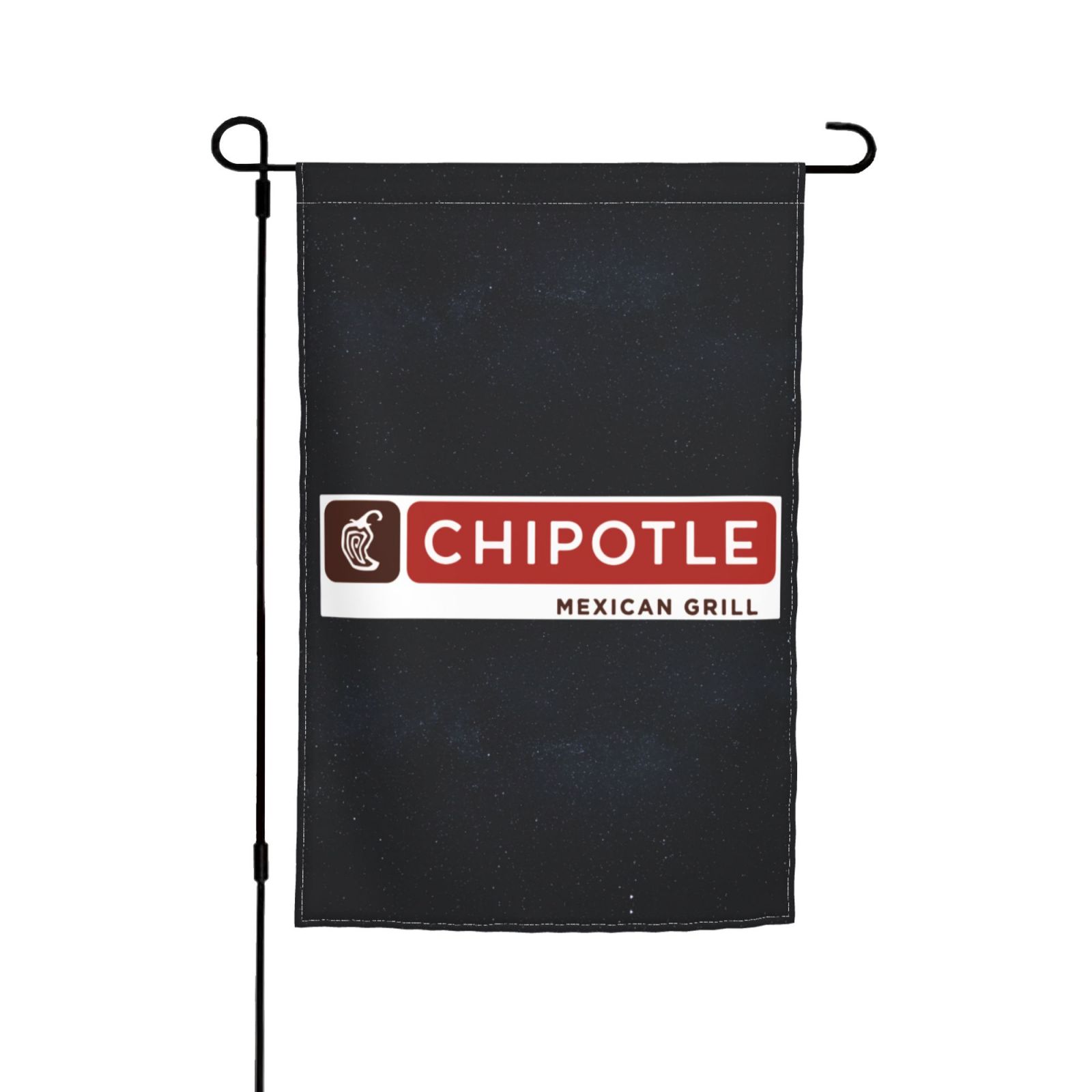 Chipotle Mexican Grill Logo Garden Flag 12x18 Inch, Double Sided ...