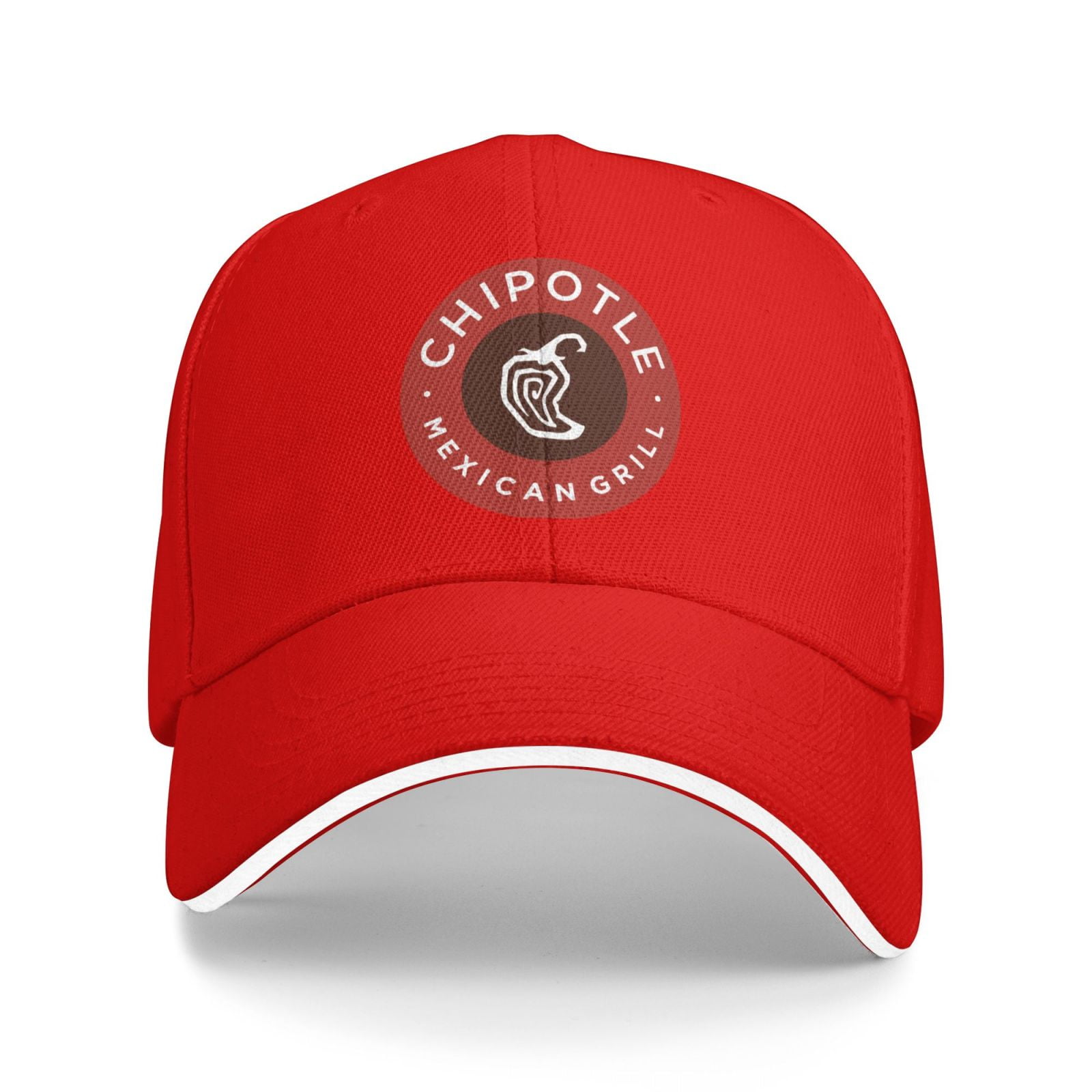 Chipotle Mexican Grill Unisex Adult Baseball Caps Adjustable Sandwich ...