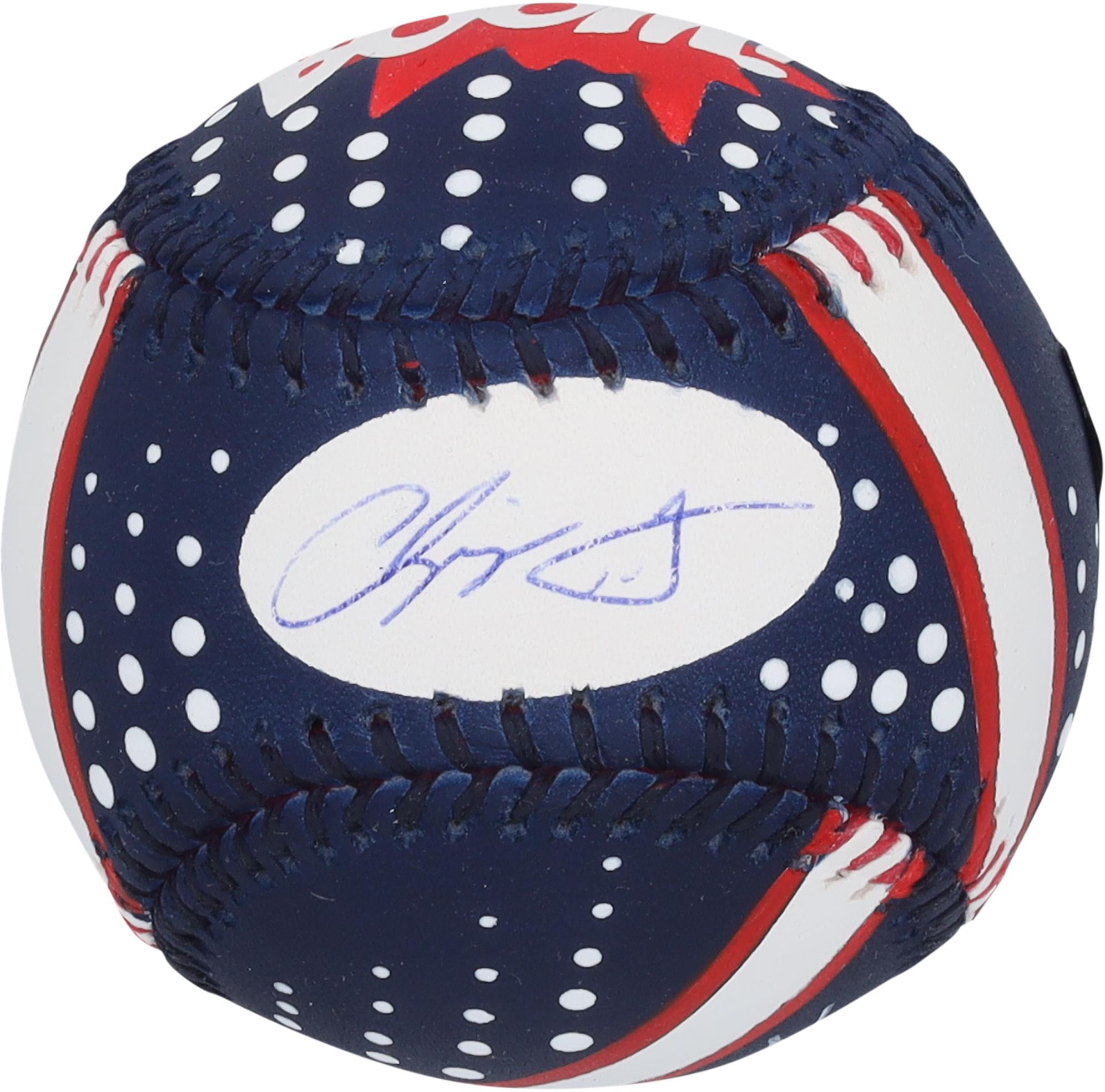 Chipper Jones Atlanta Braves Autographed Baseball - Art by Stadium ...