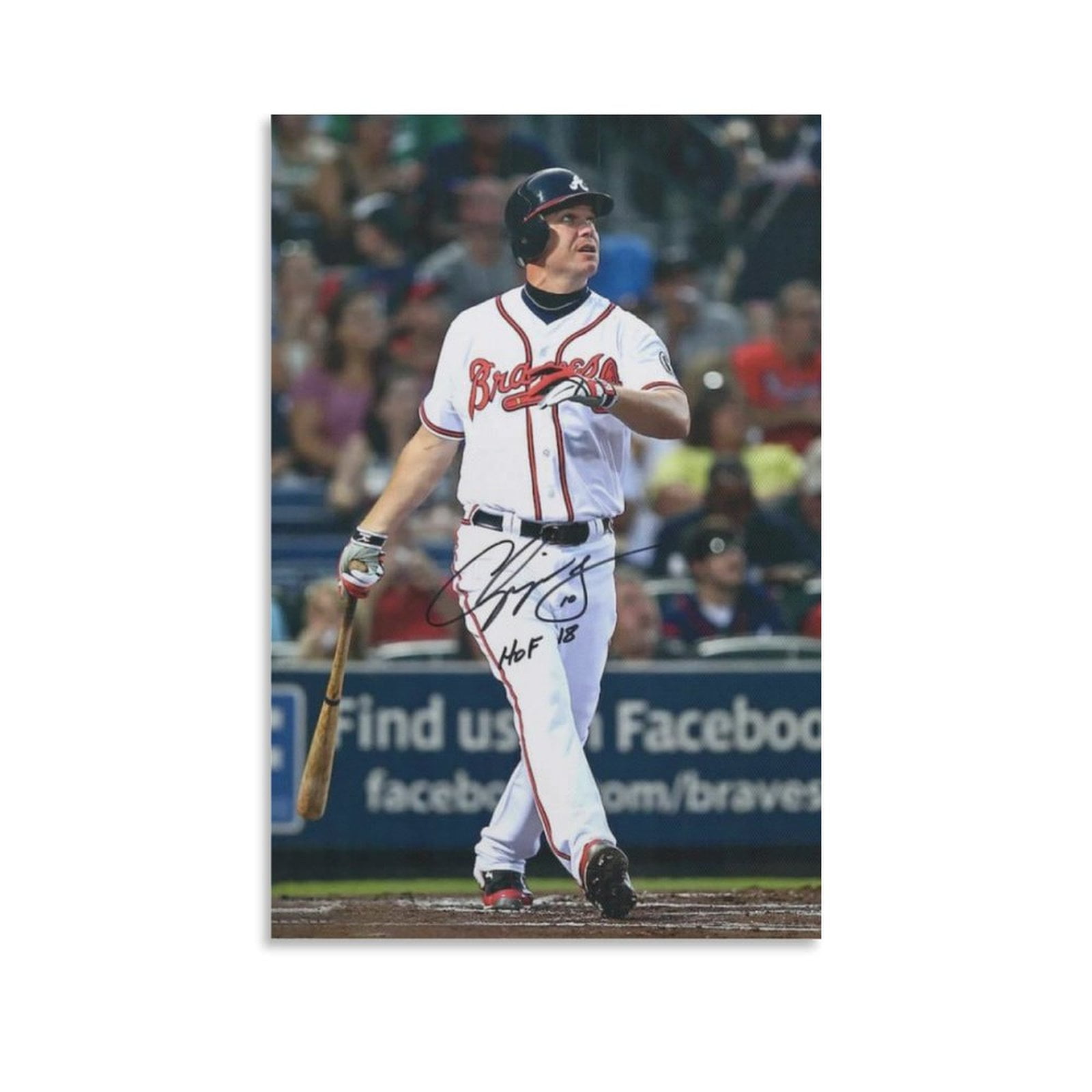 Chipper Jones Canvas Poster Picture Print Canvas Poster Wall Paint Art ...