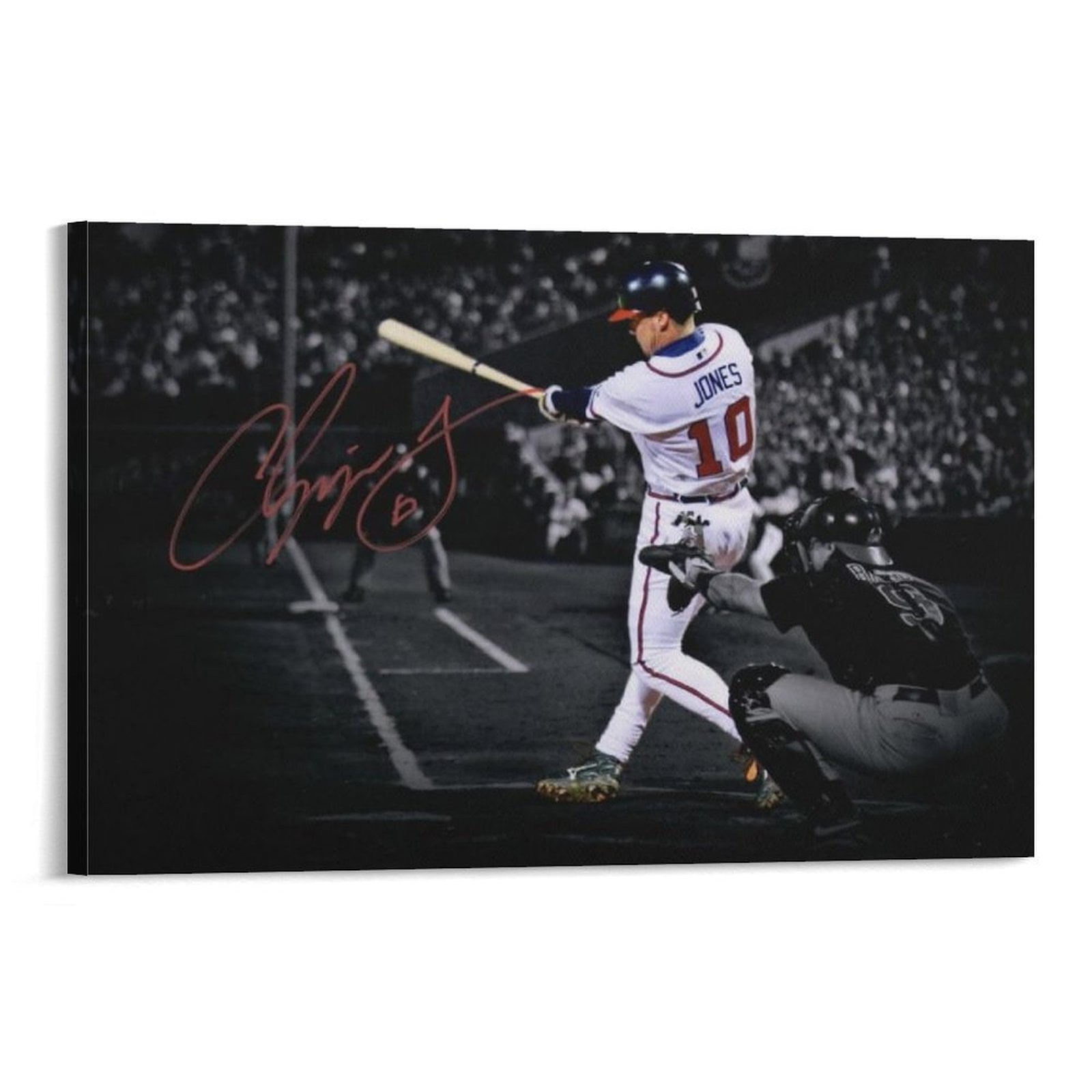 Chipper Jones Canvas Poster Print Photo Art Painting Canvas Poster Home ...