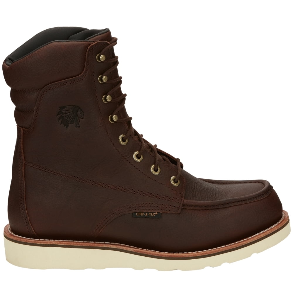 Chippewa Men's Edge Walker Waterproof Moc Work Boot Soft Toe Brown 11 D ...