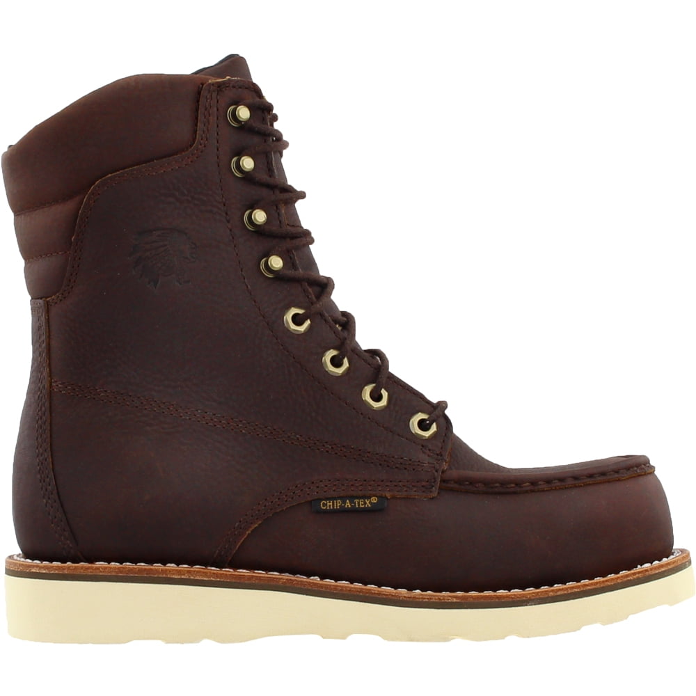 Chippewa Men's Edge Walker Waterproof Moc Work Boot Composite Toe Brown ...