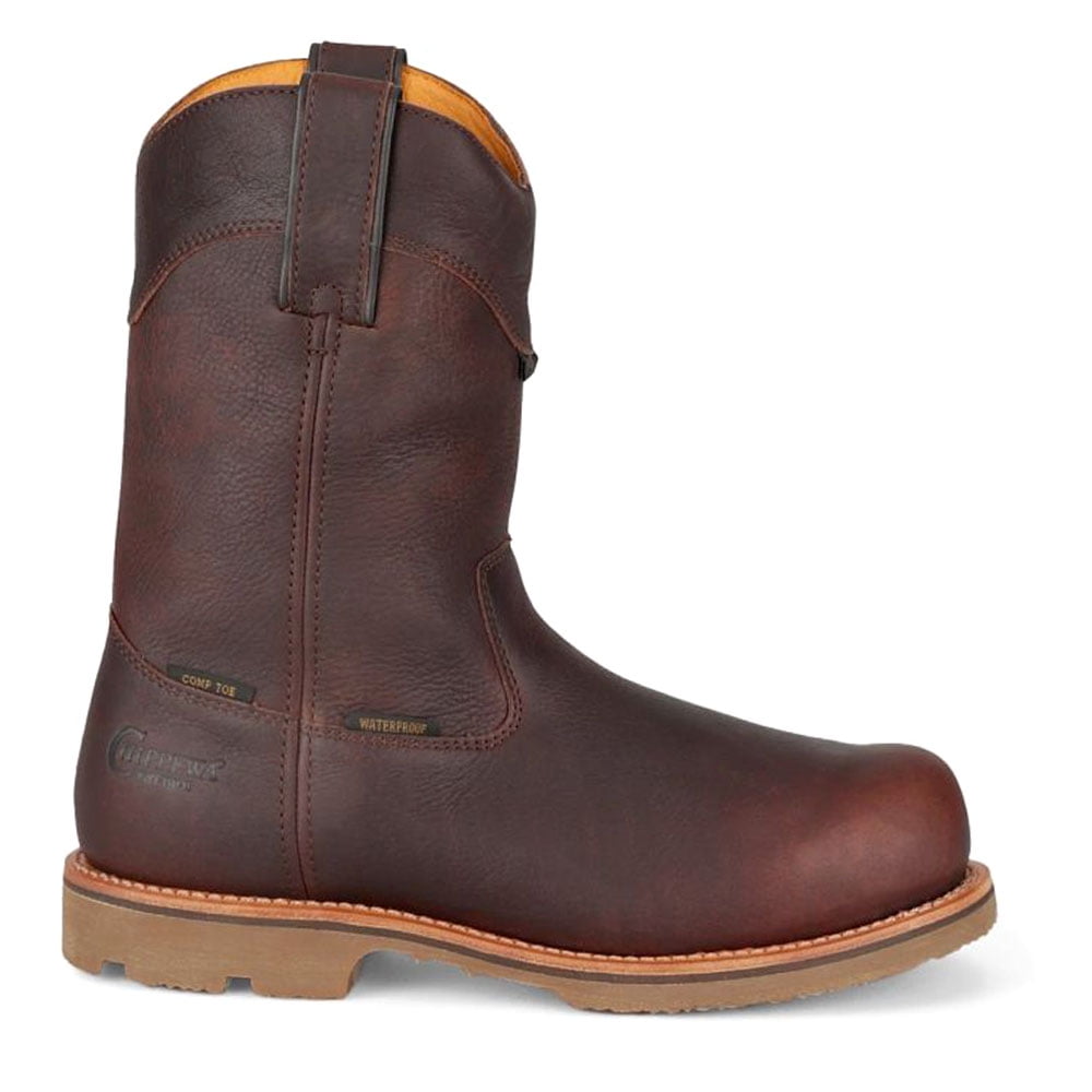 Chippewa Men's Serious Plus Waterproof Western Work Boot Composite Toe ...