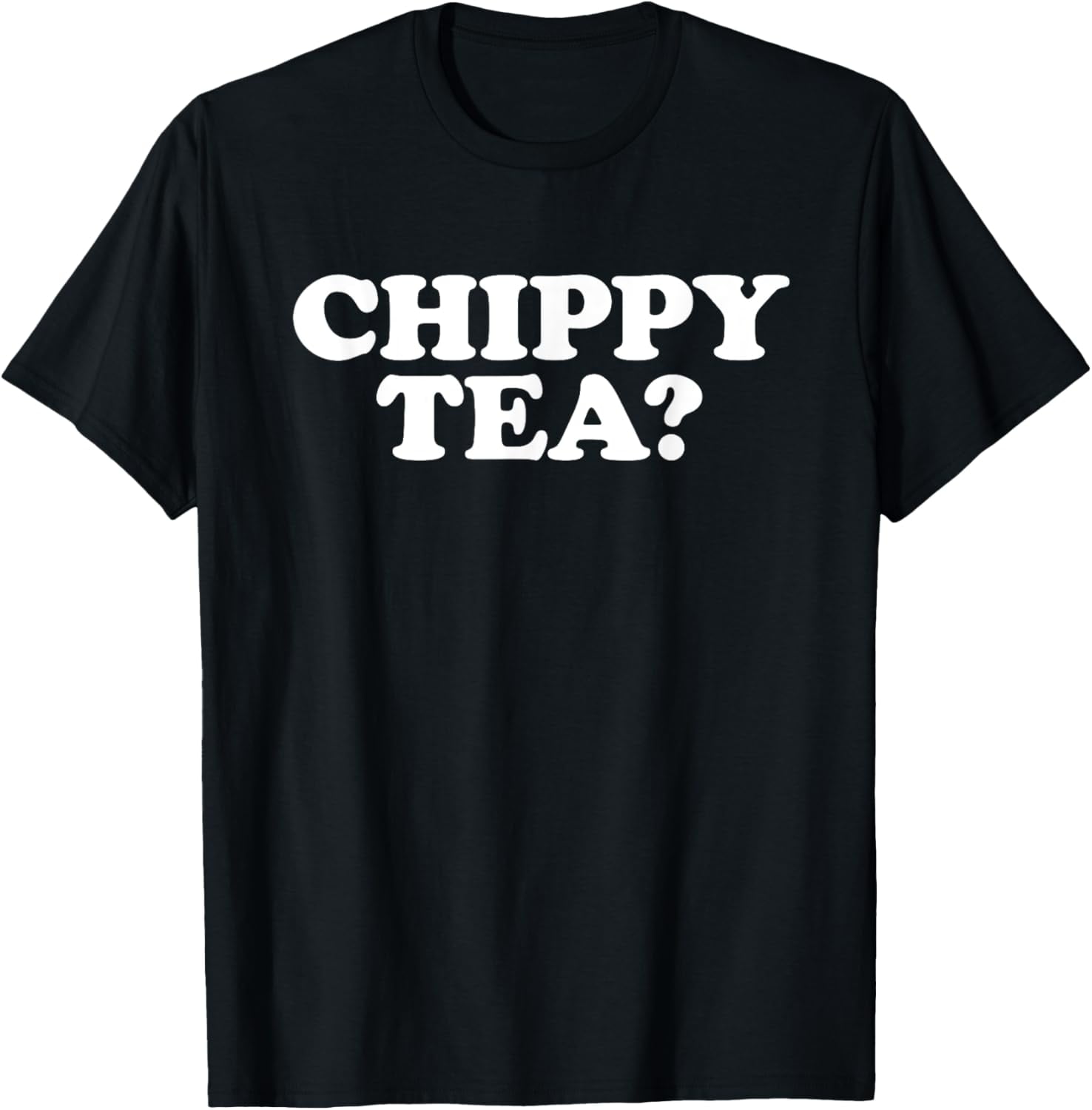 Chippy Tea, Funny Cod Fish And Chips, A British Tradition T-Shirt ...