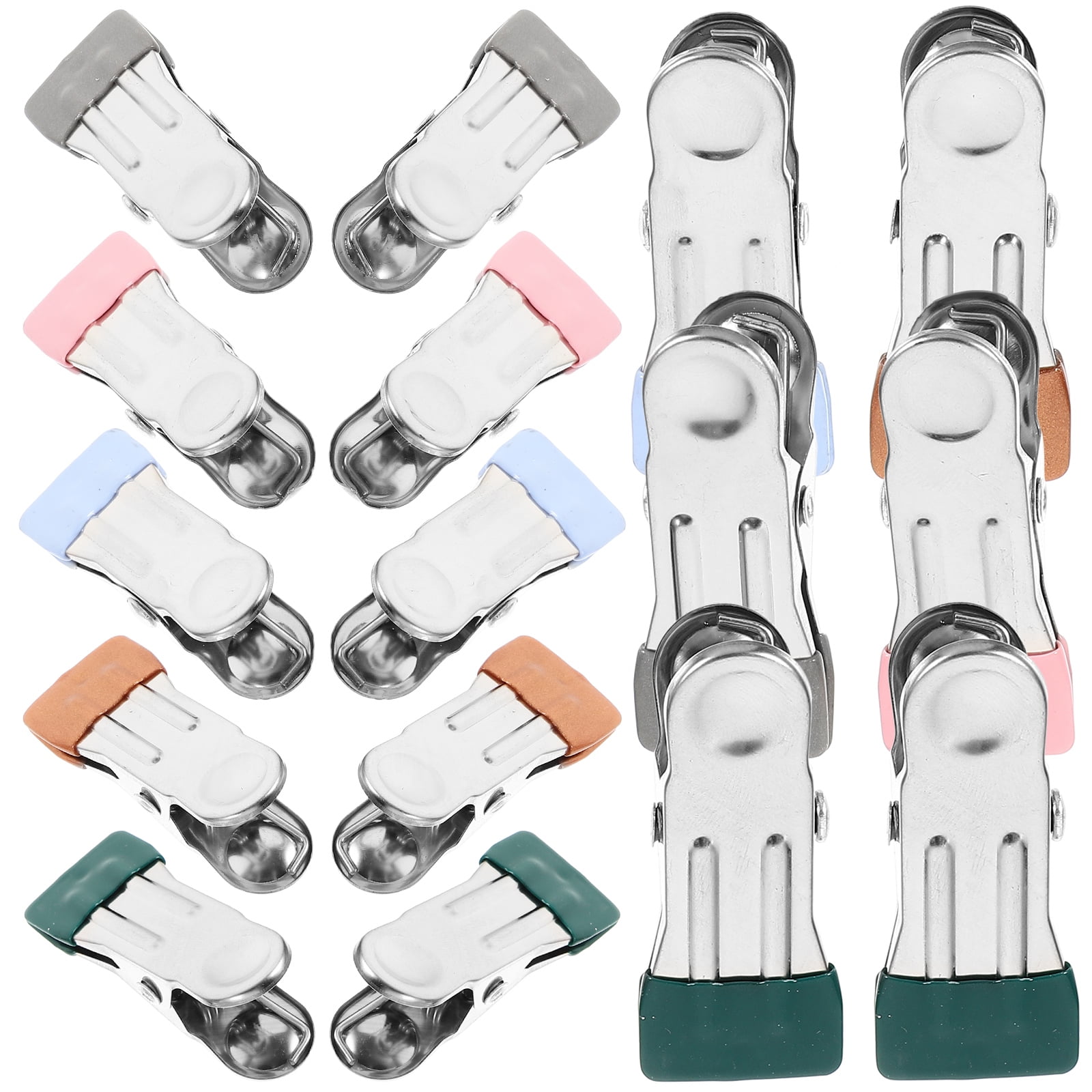 Chips 25 Pcs Tiny Clips Food for Bags Stainless Steel No Trace Quilt ...